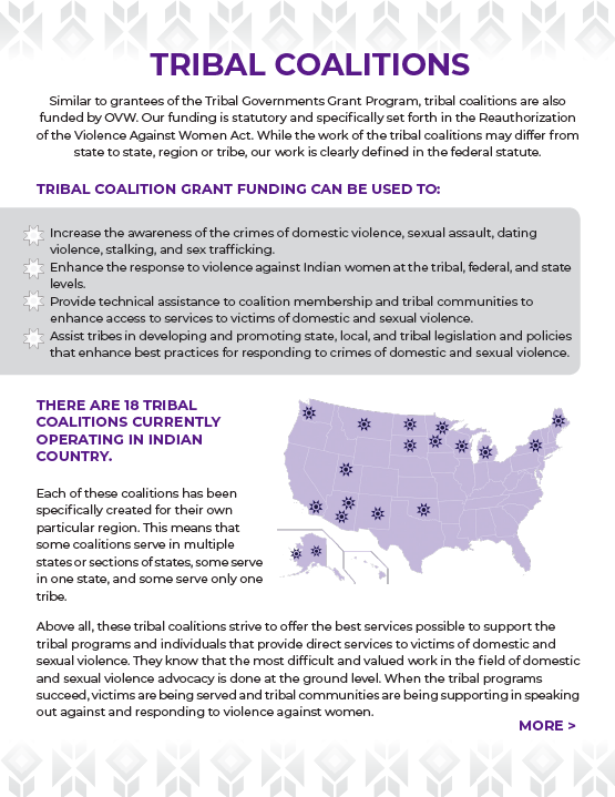 Tribal Coalitions – Alliance of Tribal Coalitions to End Violence